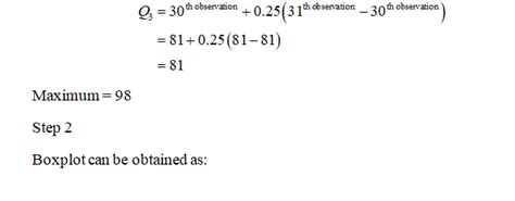 answered construct a boxplot for the given data … bartleby