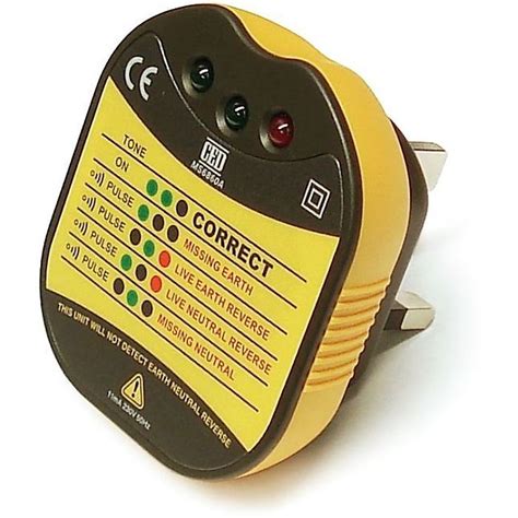 Socket Tester For 13amp Wiring Ced Plug Checker Lands