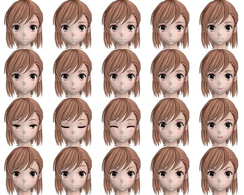 T Pose Rigged Model Of Misaka Mikoto Anime Girl 3d Model Rigged Cgtrader