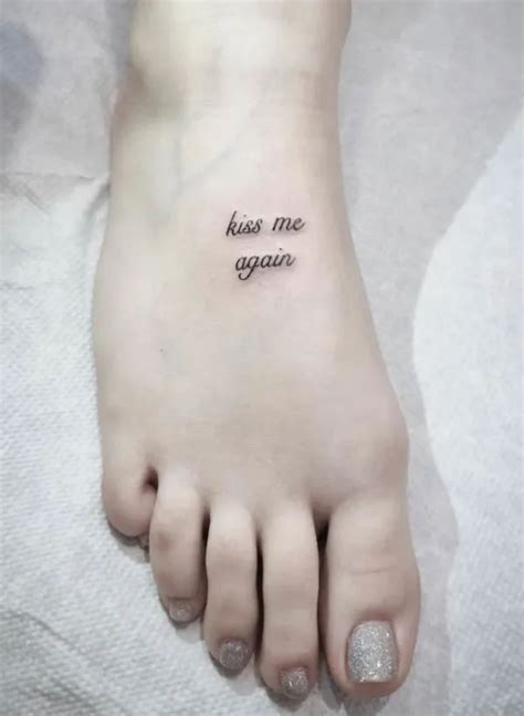 Tattoos On The Inside Of Your Foot Cheap Sale