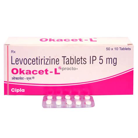 Okacet L 5 Mg Tablet Uses Dosage Side Effects Price Composition