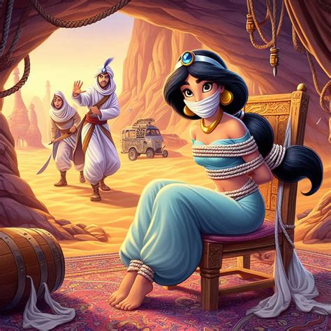 Princess Jasmine Captured And Gagged By Der Antagonist On Deviantart