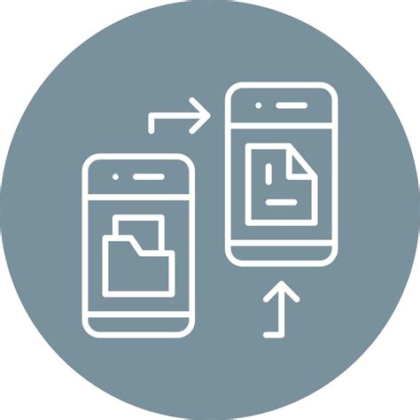 Premium Vector File Transfer Vector Illustration Style