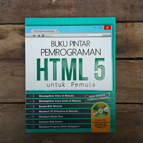 jual buku pintar pemrograman html5 shopee indonesia
