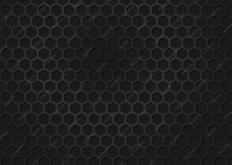 Vector De Imagen De Diseño De Fondo Negro Geométrico Patrón Vector