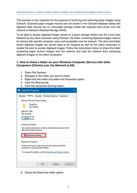 SOLUTION Guide On How To Share A Folder Over The Network And Map A Network Drive Studypool