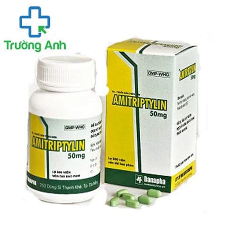 Amitriptylin 50mg Danapha Thuốc điều Trị Trầm Cảm Nội Sinh