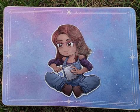 Maru Chibi Sticker Sdv Etsy