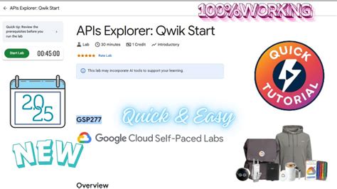 Apis Explorer Qwik Start Gsp277 With Explanation Qwiklabs Arcade Qwiklabsarcade2025