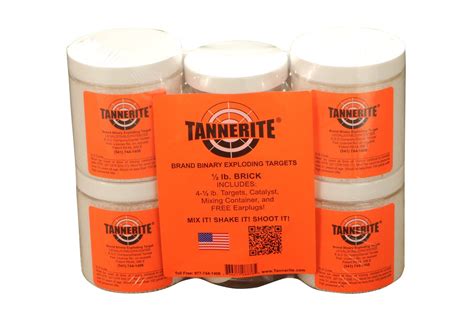 Tannerite 1 2 Pound Brick 4 Pack Of 1 2 Lb Targets Sportsmans