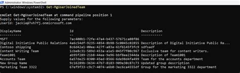 Exploring The Get Mguserjoinedteam Cmdlet