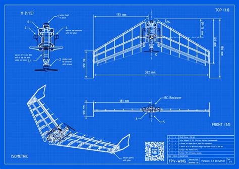 Fpv Wing Racer Rev 2 By Whitespace Makerworld Download Free 3d Models