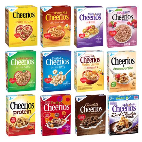 Cheerios Cereal Types At Laverne Hill Blog