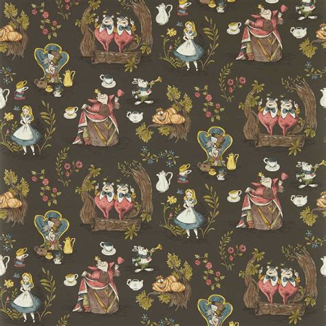 Alice In Wonderland Wallpaper Interiors Online Uk Ltd