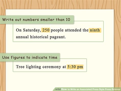 How To Write An Associated Press Style Press Release