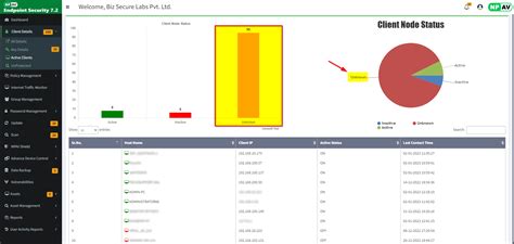 Client Node Status Display As Unknown On Active Client Tab NPAV Net Protector Knowledge Base