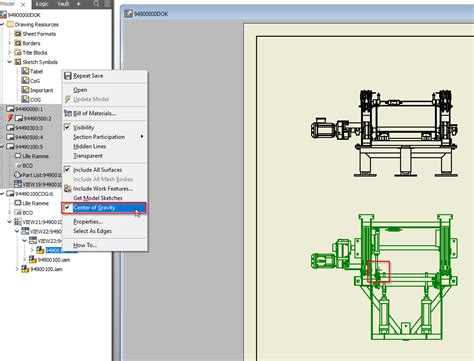 Inventor Drawing Insert Cog Automatically Without Rmb For Each View