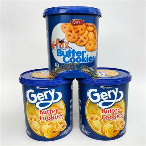Jual Gery Butter Cookies Toples Kogen Bater Kukis K Fox 300 Gram Shopee Indonesia