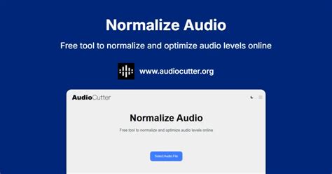 Normalize Audio Professional Sound Level Optimization