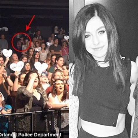 Kevin James Loibl Watching Christina Grimmie Perform On June 10th