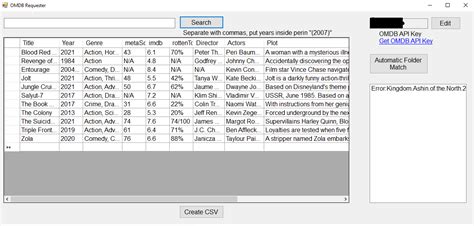 GitHub Jatoran OmdbRequester Batch Process Movie Folder Titles Or Manual Entries Against OMDB