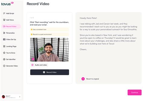 Tavus Taps Generative Ai To Power Personalized Videos With Voice And
