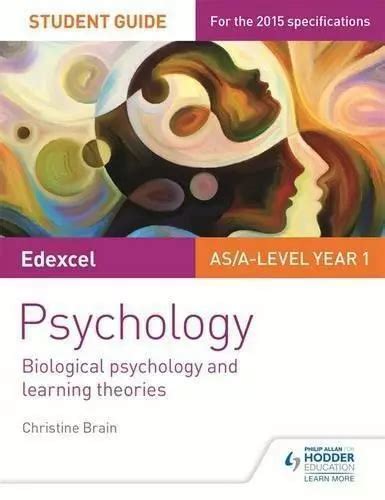 Edexcel Psychology Student Guide 2 Biological Psychology And Learning Edexcel Psychology Student Guide 2 Biological Psychology And Learning
