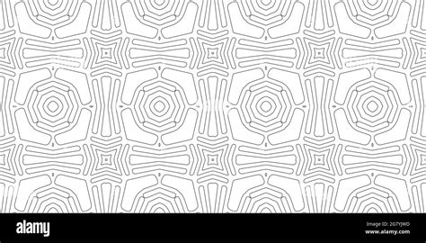 Vector Geometric Pattern Repeating Elements Stylish Background Abstract Ornament For Wallpapers