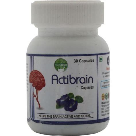 Vaidyamrit Actibrain Capsule 30s Online At Best Price Speciality Medicines