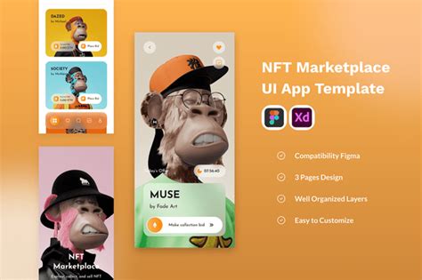 Nft Marketplace Ui Kit Template Ux And Ui Kits Ft Digital And Nft Envato