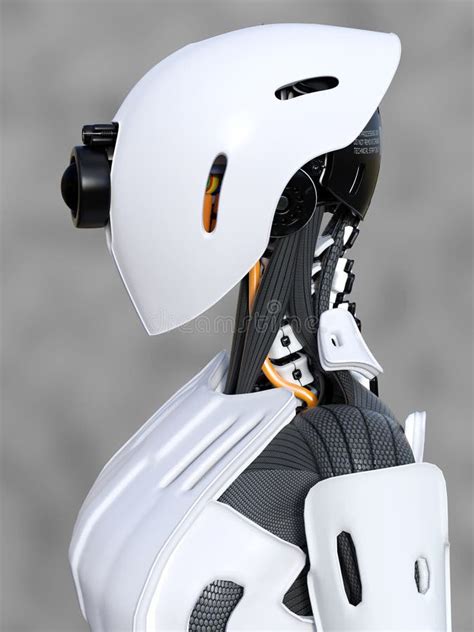 Female Android Stock Illustration Illustration Of Game 56587643