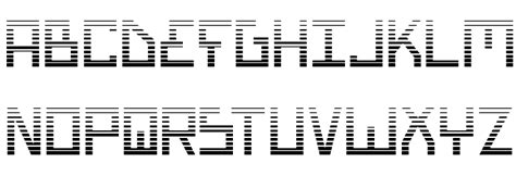 Bionic Type Gradient Font
