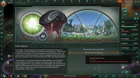 Polite Request Successfully Steal Planet Hyperlane Tech Rstellaris