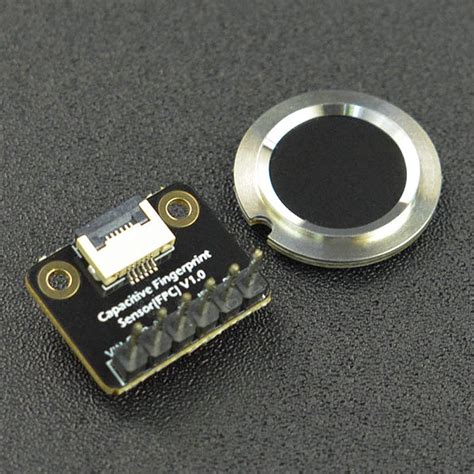 Uart Capacitive Fingerprint Sensor Fpc Connector The Pi Hut