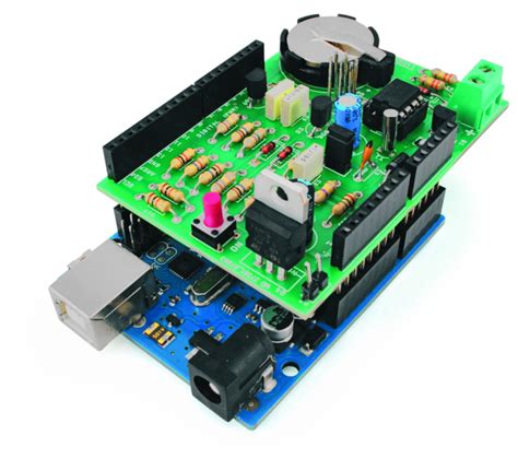 Powering Arduino With Batteries Thanks To A Battery Shield Open Electronics Open Electronics