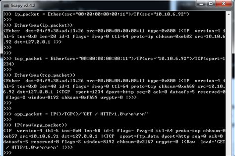 Python Scapy安装使用教程 诸子流 博客园