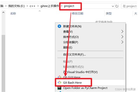 giteeandgit的连结使用 git连接gitee csdn博客