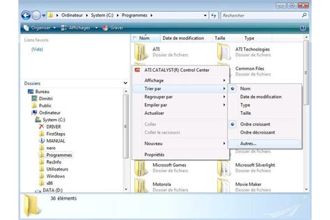 Choisir Le Critère De Tri Le Plus Approprié Pour Un Dossier