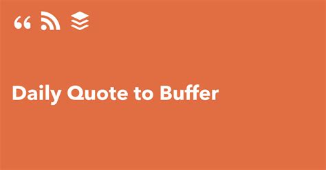 Daily Quote To Buffer Ifttt