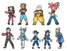 Original Pokemon Gym Leaders