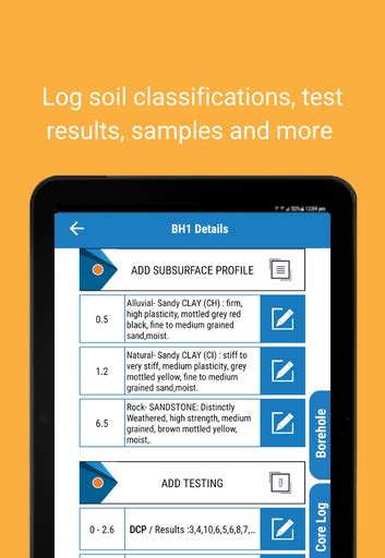 Tablogs On Site Borehole Logging Software Dcodes Tablogs On Site Borehole Logging Software Dcodes