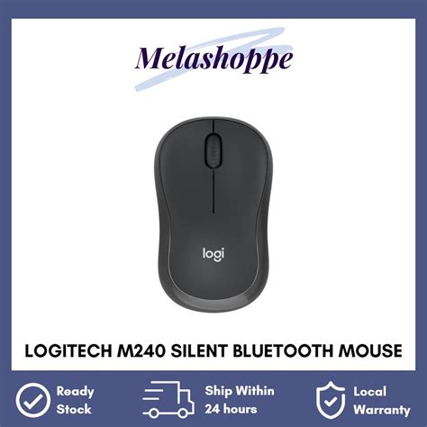 Logitech M240 Silent Bluetooth Mouse Shopee Singapore
