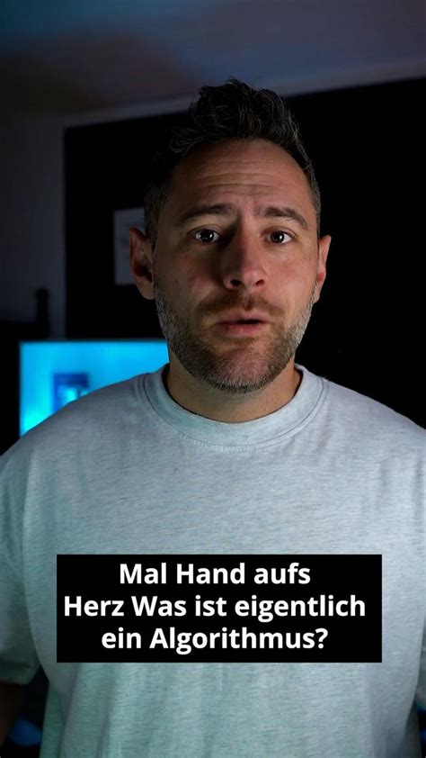 Was Ist Eigentlich Ein Algorithmus Algorithmus