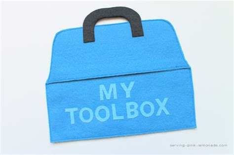 Serving Pink Lemonade Felt Tool Set Free Pattern Included