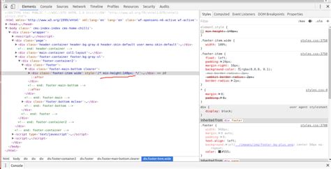 Html How To Remove The Space In Footer Stack Overflow