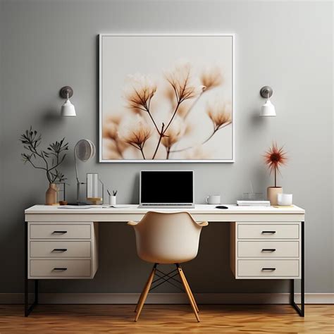 Premium Ai Image Photo Of A Workspace Ai Generated