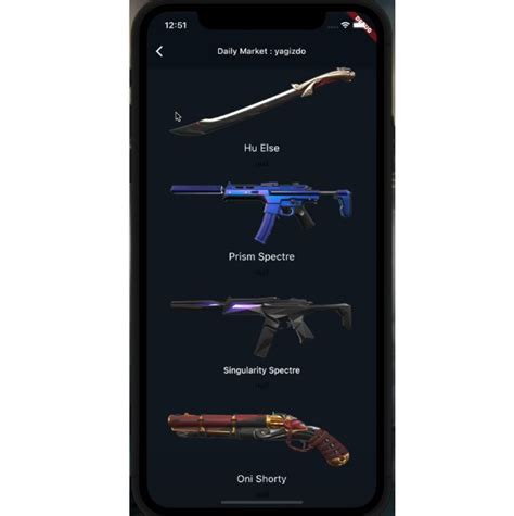 Valorant Store Checker With Flutter