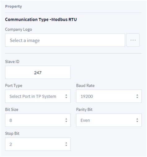 Modbus Type