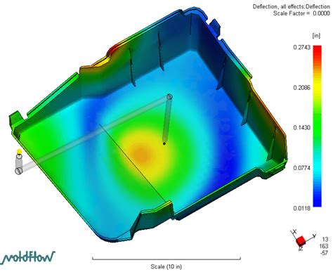 Plastics Part Warpage Analysis Complete 3d Moldflow Analysis Mold Filling Cooling Warpage