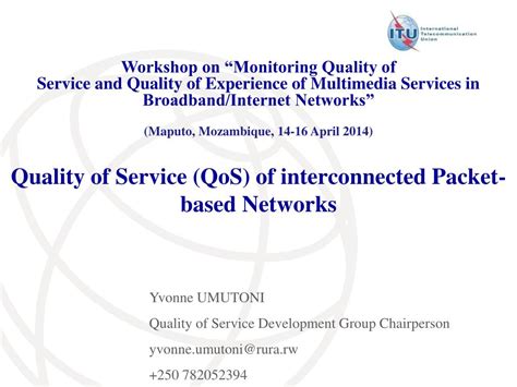 PPT Quality Of Service QoS Of Interconnected Packet Based Networks PowerPoint Presentation